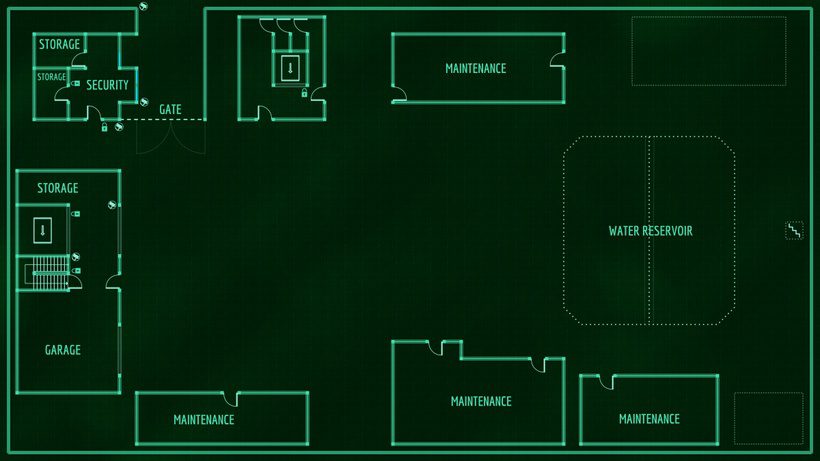 secret research laboratory - floorplans - a day at