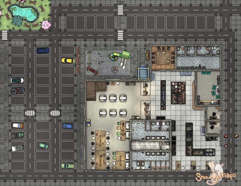 Modern Maps Cross-Over with 'Snowy´s maps'! - a day at